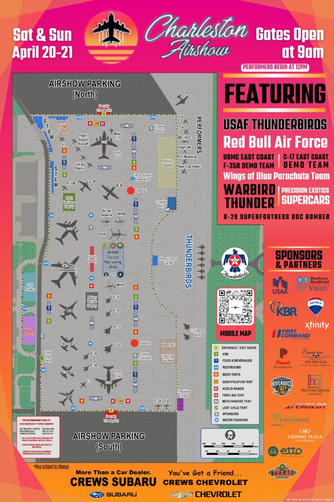 Archive - Past Performers, Attractions, and Maps | Charleston Airshow